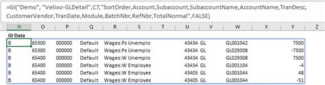 Creating A Gl Transaction Detail Report Walkthrough Velixo For
