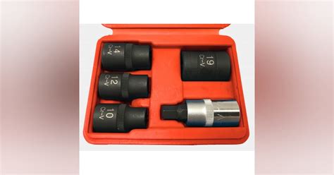 5 Pc 5 Point Socket Set Vehicle Service Pros