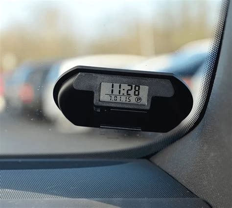 Germany Europe Automatic Digital Parking Timer Car Parking Disc Clock