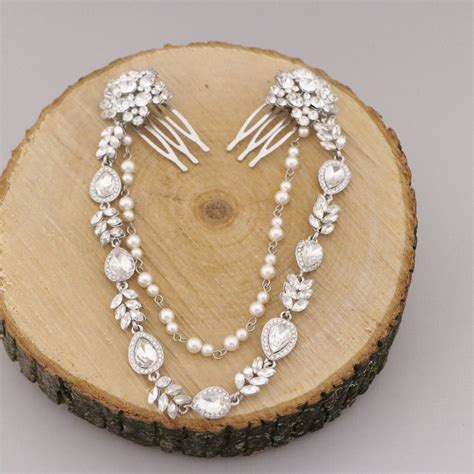 Wedding Head Chain Etsy