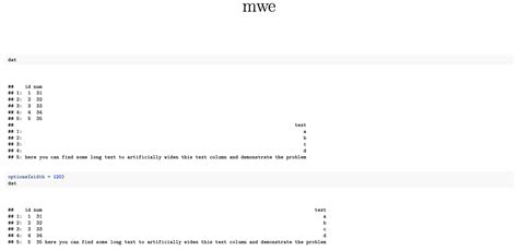 R Remove Line Break In Markdown Output Stack Overflow