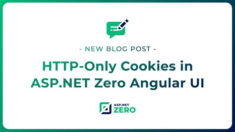 Only Cookies In Asp Net Zero Angular Ui Asp Net Zero