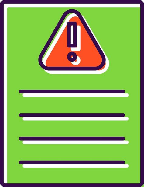 Acceptable Risk Filled Icon 42181442 Vector Art At Vecteezy