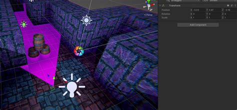 c unity3d visualized field of view cone does not rotate correctly