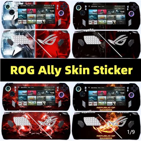 Hello！rog Ally Skin Skin Decal For Rog Ally Custom Stickers Vinyl