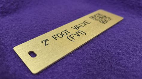 Custom Brass Nameplates Labels And Tags Intellicam
