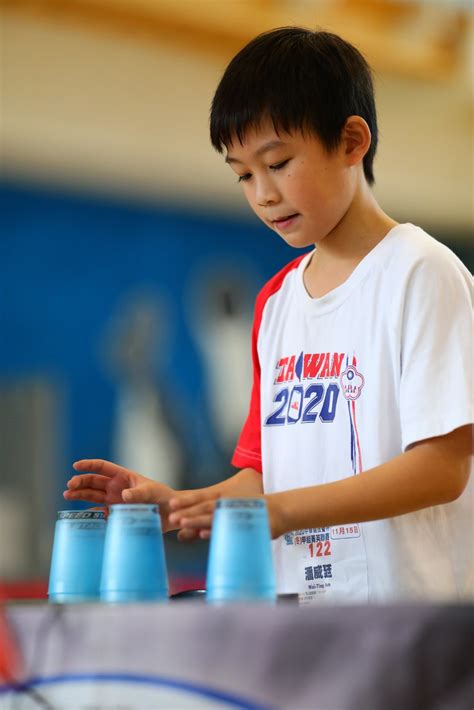 🎉恭禧就讀深美國小 潘威廷 參加 Wssa 臺灣競技疊杯運動speed Stacks Taiwan
