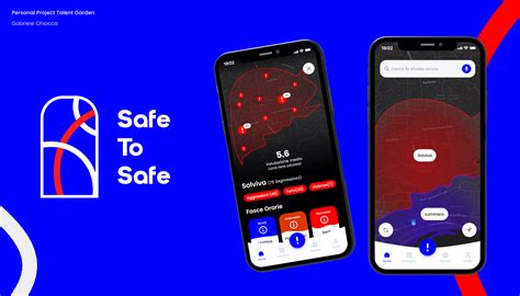 Safe To Safe App Uxui Personal Project X Talent Garden Behance