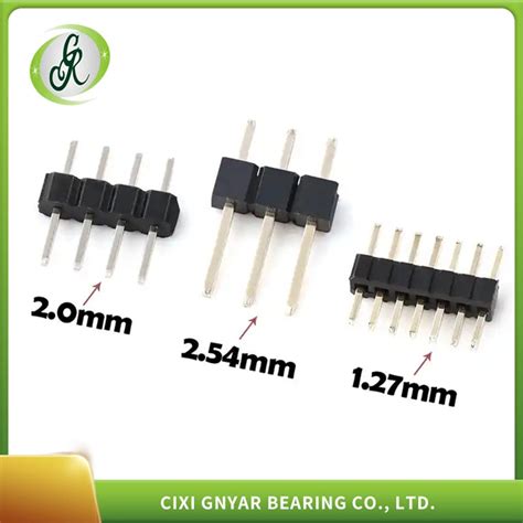 Mm Pitch Single Row Double Rows Pin Header Female Socket Female Mm Pin Header Connector