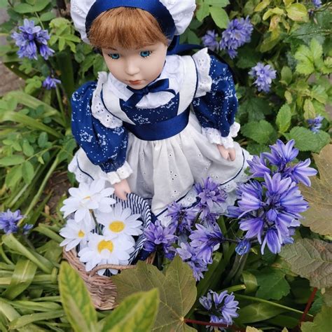 Porcelain Maid Doll Etsy