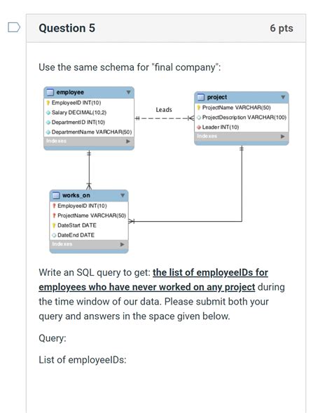 Solved Write Sql Query To Get The List Of Employeeids For