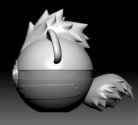 🐉 Pokemon Growlithe Pokeball・ Stl File For ・cults