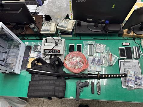 台中市刑破獲竹聯幫弘仁會成員販毒集團
