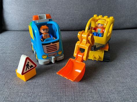 Lego Duplo Town Truck Tracked Excavator Hobbies Toys Toys Games On Carousell
