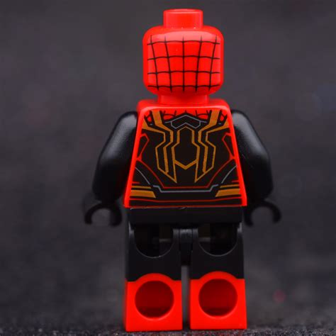 Ploybrick Lego Spider Man Blackred Suit Hero Marvel Mixasale