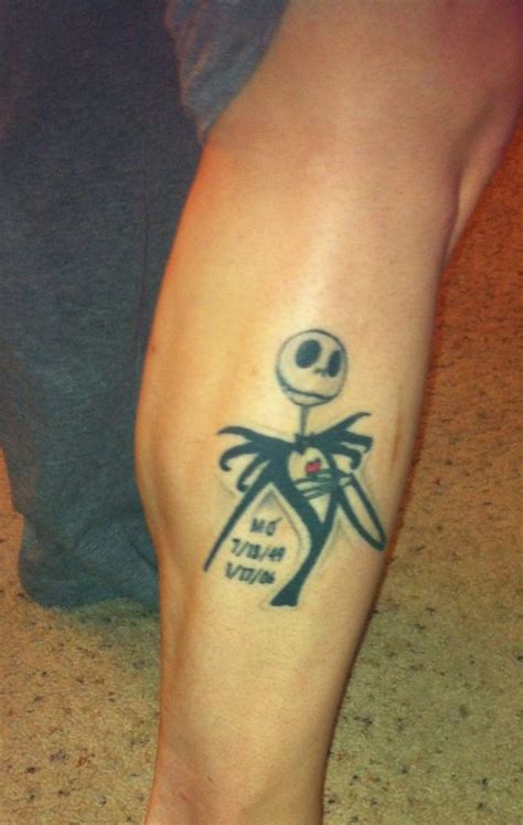 Jack Skellington Tattoos Designs Ideas And Meaning Tattoos For You