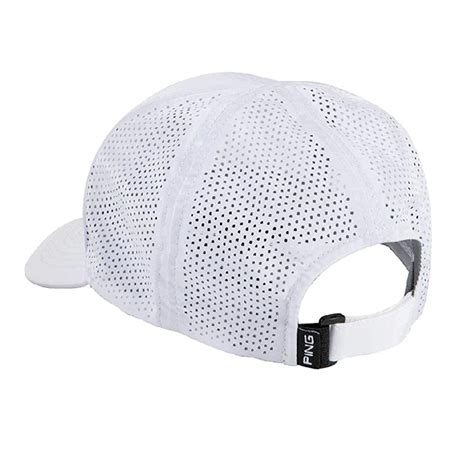Ping Vented Hex Men S White Cap Price And Deals The Pro Shop