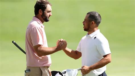 Tough Man To Beat Xander Schauffele Heaps Huge Praise On Scottie Scheffler Following World No