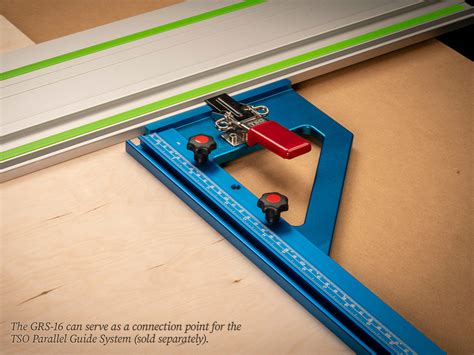 Tso Grs 16 Guide Rail Square For Track Saw Guide Rails