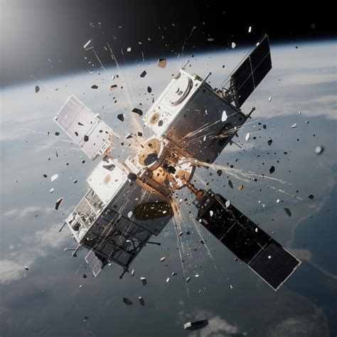 Explosion De Satellite Starlink Entre Désintégration Et Risques Pour