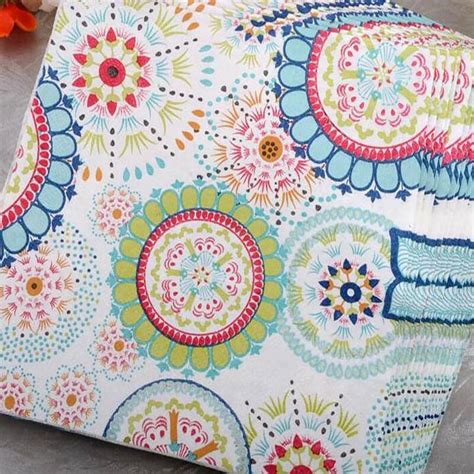 Badu Bg Висококачествен печат Хартиена кърпа Цвят Слънчоглед Семейна парти Декорация на маса