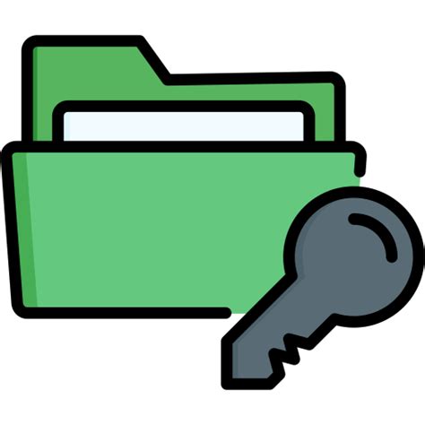 Secure Folder Generic Color Lineal Color Icon Secure Folder Generic Color Lineal Color Icon