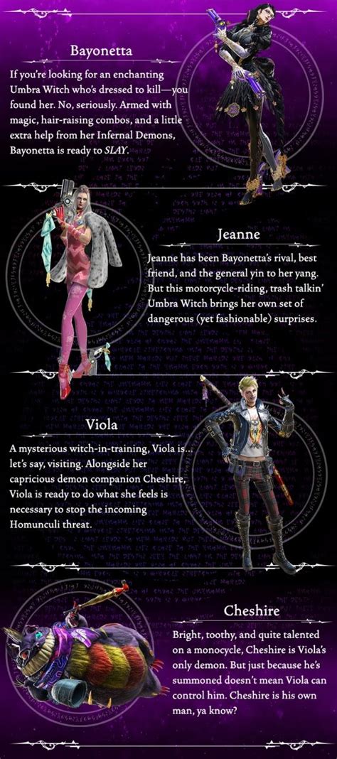 Bayonetta 3 Unveils Its Cast Of Characters