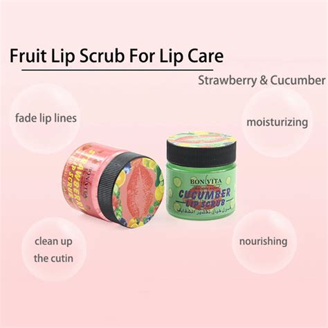 40g Lip Care Scrub Smooth Moisturizing Exfoliating Balm Labial