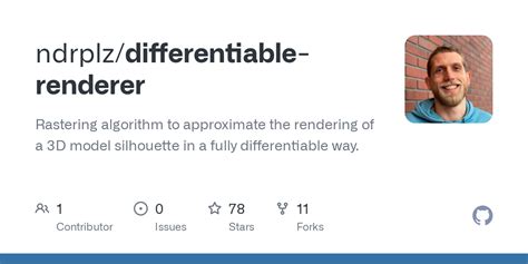 github ndrplz differentiable renderer rastering algorithm to