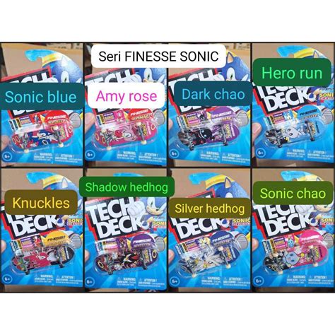 Tech Deck 2025 Series 52 53 Sonic Spongebob Tmnt Latest Original Spin