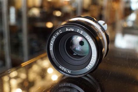 Nikon Nikkor Hc 50mm F2 Non Ai Lens Fotohandel Delfshaven Mk Optics