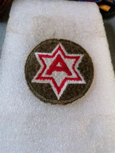 BEAU PATCH ARMEE Us 6th ARMY Ww2 Original EUR 6 00 PicClick FR