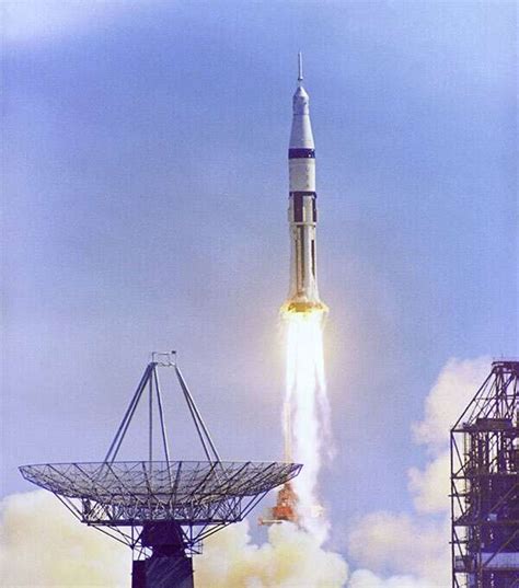 1st Manned Apollo Mission Launches October 11 1968 Edn