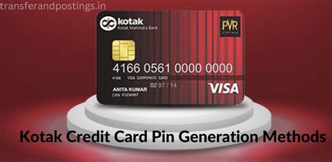 Kotak Credit Card Pin Generation How To Change Reset Kotak Credit Card Pin Online Offline