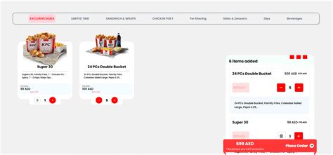 Github Tjn20kfc Clone Website Full Stack Kfc Clone Website With