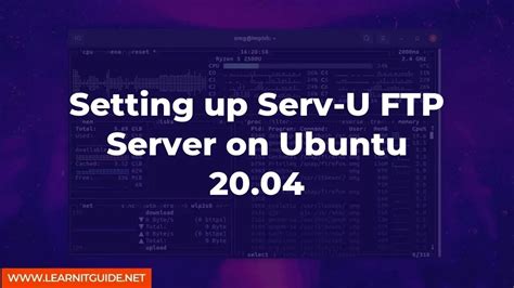 Setting Up Serv U Ftp Server On Ubuntu 2004