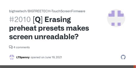 [q] Erasing Preheat Presets Makes Screen Unreadable · Issue 2010