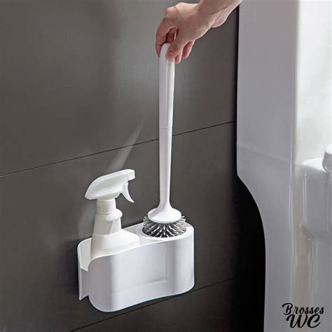 Rangement Brosse Wc Blanc Brosses Wc