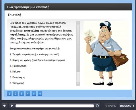 Πως γράφουμε μια επιστολή School Help Education Teaching