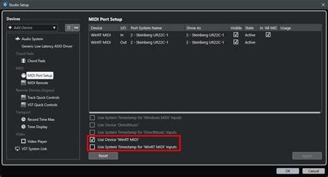 WinRT MIDI And Windows Bluetooth MIDI Support In Cubase Steinberg Support
