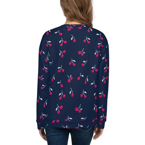 Unisex Sweatshirt Cherries Bunbun369 Apparel