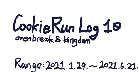 Cookierun Cookie Run Log 10 Pekiacyunnのイラスト Pixiv