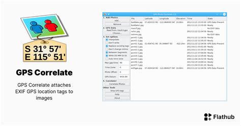 instalar gps correlate en linux flathub