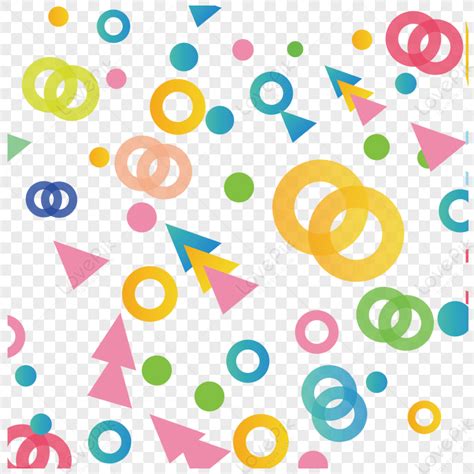 멤피스 기하학적 패턴 음영 Png 일러스트 무료 다운로드 Lovepik