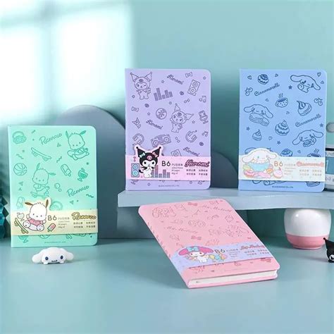 Sanrio Embossed Cover Notebook In Kawaii Shop
