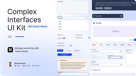 Complex Interfaces Ui Kit V2 Figma