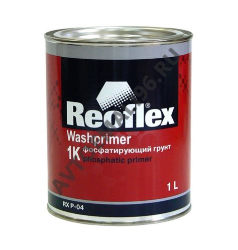 Reoflex/реофлекс грунт фосфатирующий 1к серо-зеленый 0,8л p-04 купить в ...