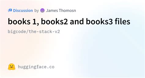 Bigcode The Stack V Books Books And Books Files