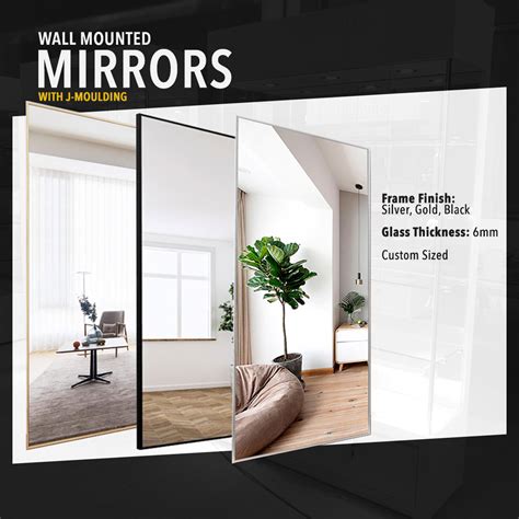 Mirrors With J Moulding Caribbean Glass Specialist Limited
