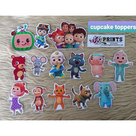 Cupcake Toppers Any Theme Shopee Philippines